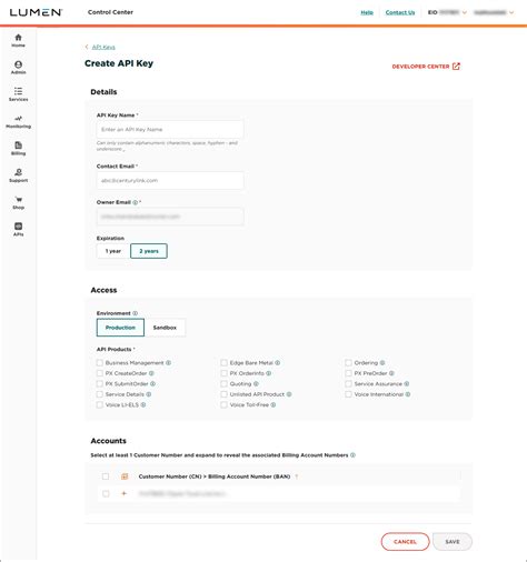 Creating An Api Key Lumen