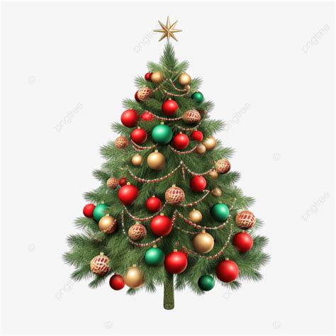 Gambar Pohon Pinus Yang Dihias Png Vektor Psd Dan Clipart Dengan Background Transparan Untuk
