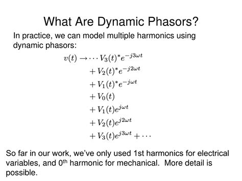 Ppt Modeling Single Phase Induction Motors With Dynamic Phasors