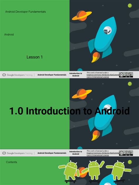 10 Introduction To Android Odp Pdf Android Operating System Mobile App