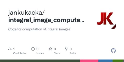 github jankukacka integral image computation code for computation of integral images