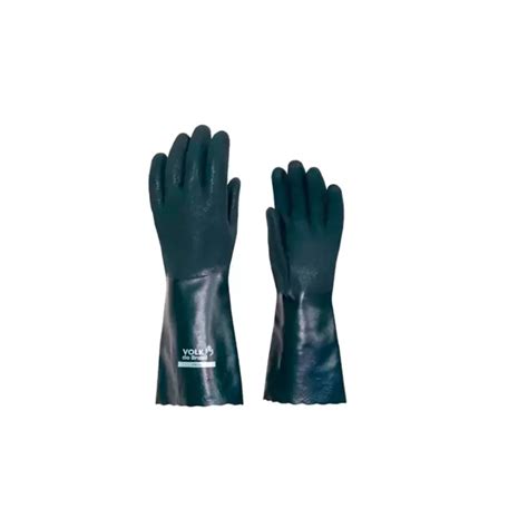 Luva Pvc 36 Ca 37127 Para Proteção Química E Industrial