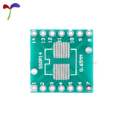贴片转直插转接板 Sop14 Ssop14 Tssop14转dip脚距0 65 1 27mm 虎窝淘