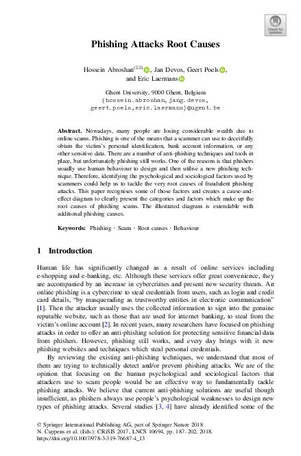 pdf phishing attacks root causes