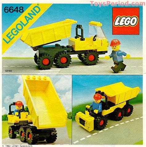 LEGO Dump Truck Instructions And Parts List
