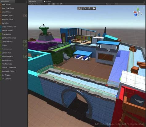 （官方转载）probuilder快速关卡建模实践probulider Csdn博客