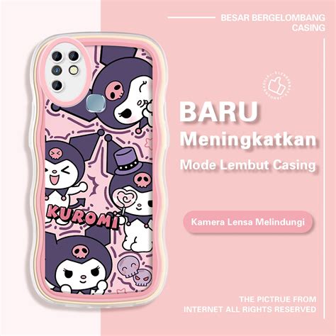 Jual Infinix Hot X B X C Untuk Phone Case Hp Casing Naughty Kuromi Softcase Silikon
