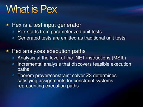 Ppt Parameterized Unit Testing Powerpoint Presentation Free Download Id6895153