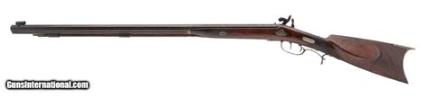 Colt Half Stock Percussion Rifle W Colt Paterson Marked Barrel 44 Cal