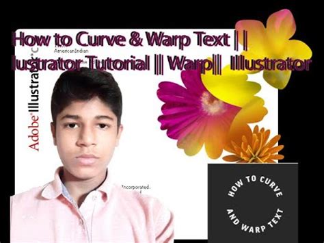 How To Curve Warp Text Illustrator Tutorial Warp Illustrator