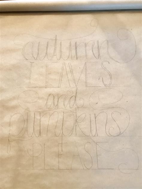 How To Make A Scroll Sign For Under Bless This Nest