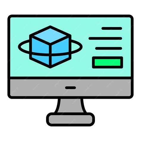 Premium Vector 3d Modeling Icon