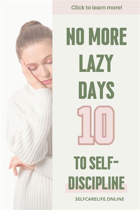 10 Steps On How To Stop Being Lazy And Build Self Discipline Artofit