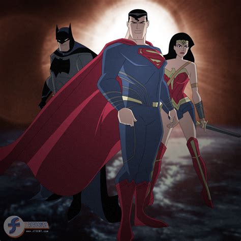 Batman V Superman Dcau Style By Jtsentertainment On Deviantart