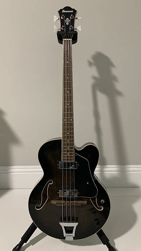 Ibanez Afb200 Hollowbody Bass With Hardcase Reverb