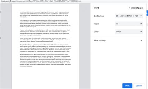 How To Print From Google Docs OfficeBeginner