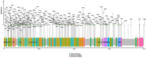 Lollipop Plot Function Of Maftools Represents Functional Amino Acids