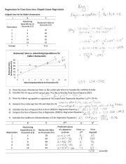 Chapter Simple Linear Regression Exercises Pdf Regression In Class