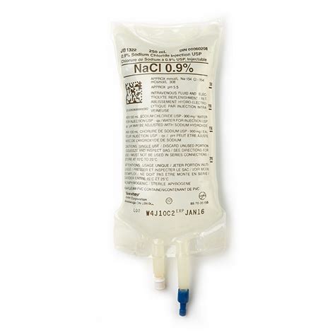 Baxter 09 Sodium Chloride Injection Usp In Viaflex Plastic Container Bowers Medical Supply