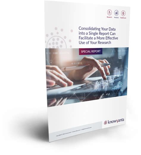 consolidating your data into a single report can facilitate a more