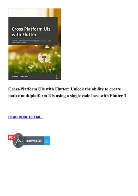 Ppt Cross Platform Uis With Flutter Unlock The Ability To Create Native Multiplatform Uis
