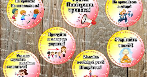 Правила поведінки під час повітряної тривоги як провести виховну годину Освіта Інфо