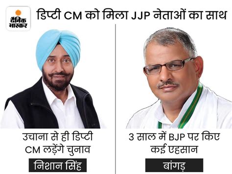 Haryana Bjp Jjp Alliance In Trouble Tripura Cm Biplab Deb Deputy Cm Dushyant Chautala