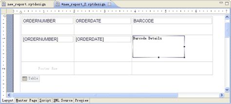 Generate Barcode Images In Eclipse BIRT With Generator Plugin