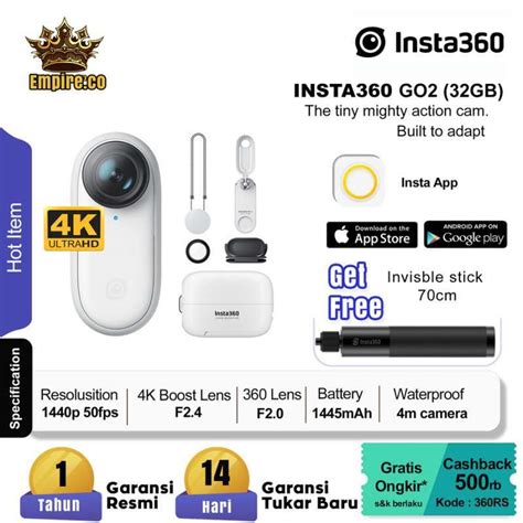 Jual Insta 360 GO 2 Insta360 GO 2 Action Cam Insta 360 Bukan Gopro Hero Di Seller EMPIRE CO
