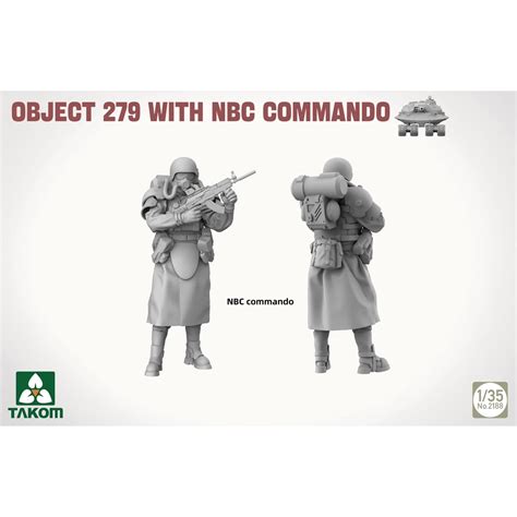 Bachmann Europe Plc Soviet Object 279 Concept Heavy Tank W Nbc Commando