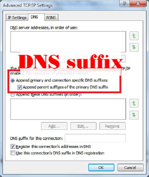 Domain Name Vs Dns Suffix Dmainamee