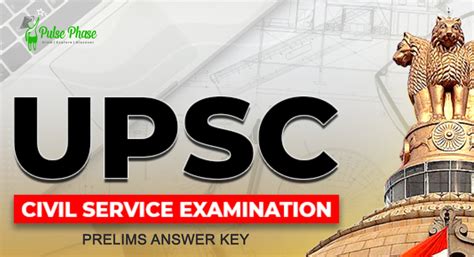 UPSC Prelims 2023 Answer Key Archives Pulse Phase