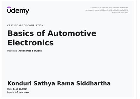 Siddhartha Konduri On Linkedin Just Completed An Insightful Automotive