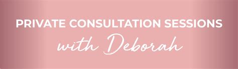 Private Consultations With Deborah Deborah Murtagh