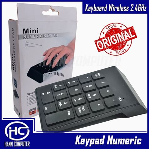 Jual Keyboard Numeric Numpad Angka Keypad Numeric Keyboard Wireless GHz Meter Shopee