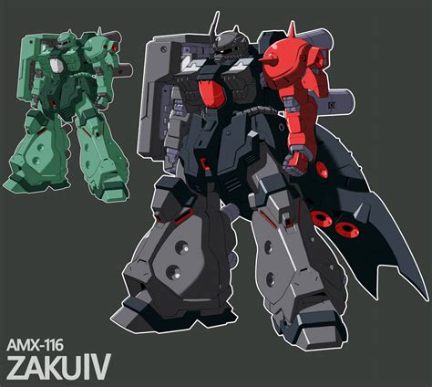 Zaku Iv Gundam And More Drawn By Asaba Naoto Danbooru