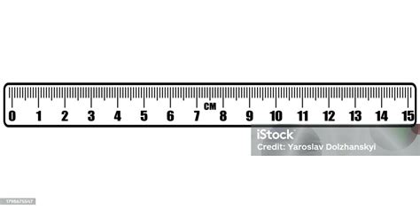 눈금자 눈금자 척도 측정 벡터 아이콘 길이 측정 스케일 차트입니다 센티미터 그림입니다 0명에 대한 스톡 벡터 아트 및 기타 이미지 0명 개체 그룹 거리가 먼 Istock