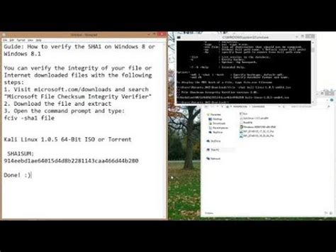 Guide How To Verify SHA1 Or MD5 Of A File On Windows 8 Or Windows 8 1