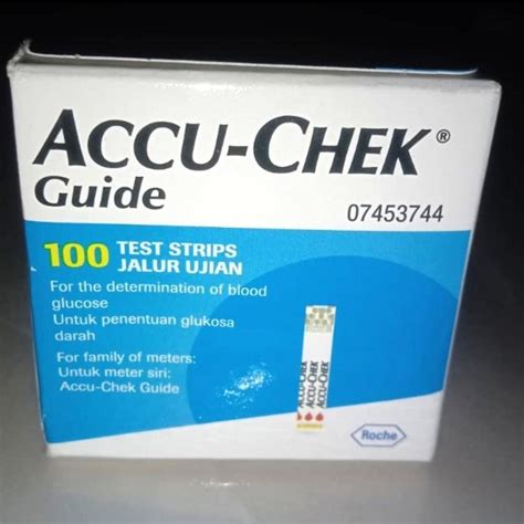Jual Accu Chek Guide Isi 100 Strip Jakarta Barat WBM Store Tokopedia