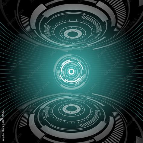 Abstract digital technology background 500x500 pixels Stock Vector ...