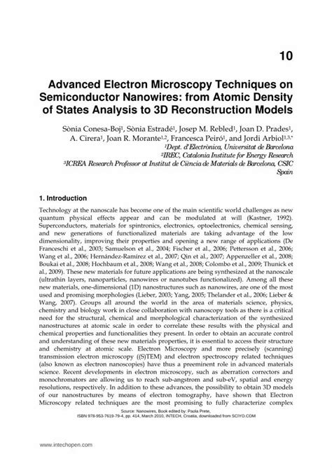 Pdf Advanced Electron Microscopy Techniques On Semiconductor Dokumen Tips