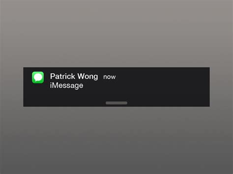 Ios8 Messages Push Notification Sketch Freebie Download Free Resource For Sketch Sketch App