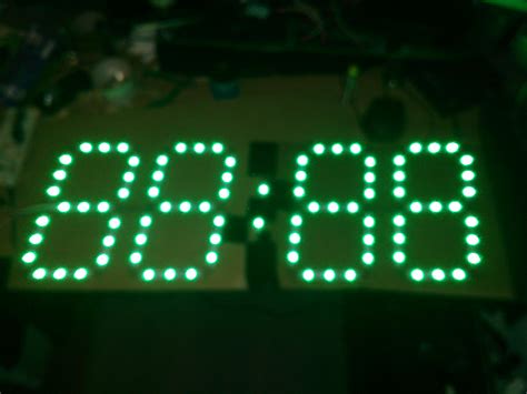 Большие настенные часы с автояркостью на Arduino Инструкции шаг за