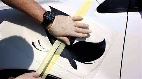 Как сделать наклейку на авто самому Выпуск 08 бабочка Youtube