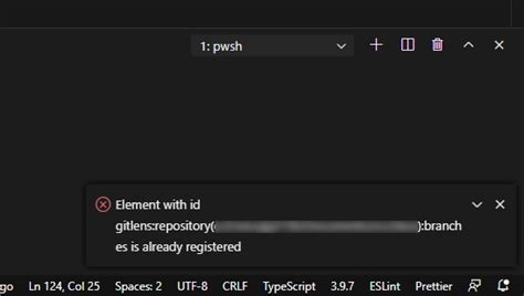 Id For Xxx Is Already Registered Issue Gitkraken Vscode Gitlens Github