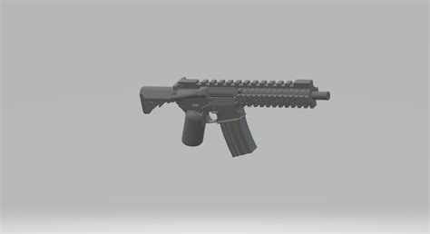 Stl File Mk18 For Minifigures・3d Printable Model To Download・cults
