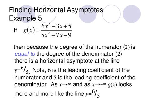 PPT ASYMPTOTES TUTORIAL PowerPoint Presentation Free Download ID 1223810