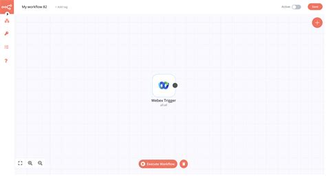 Webex By Cisco Trigger N8n Documentation
