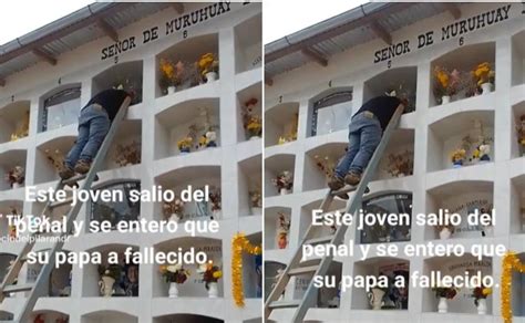 Video Joven Sale Del Penal Y Se Enter Del Fallecimiento De Su Pap