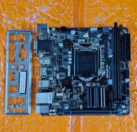 GIGABYTE GA H110N LGA1151 H110 DDR4 Mini ITX IO Shield 77 17 PicClick UK